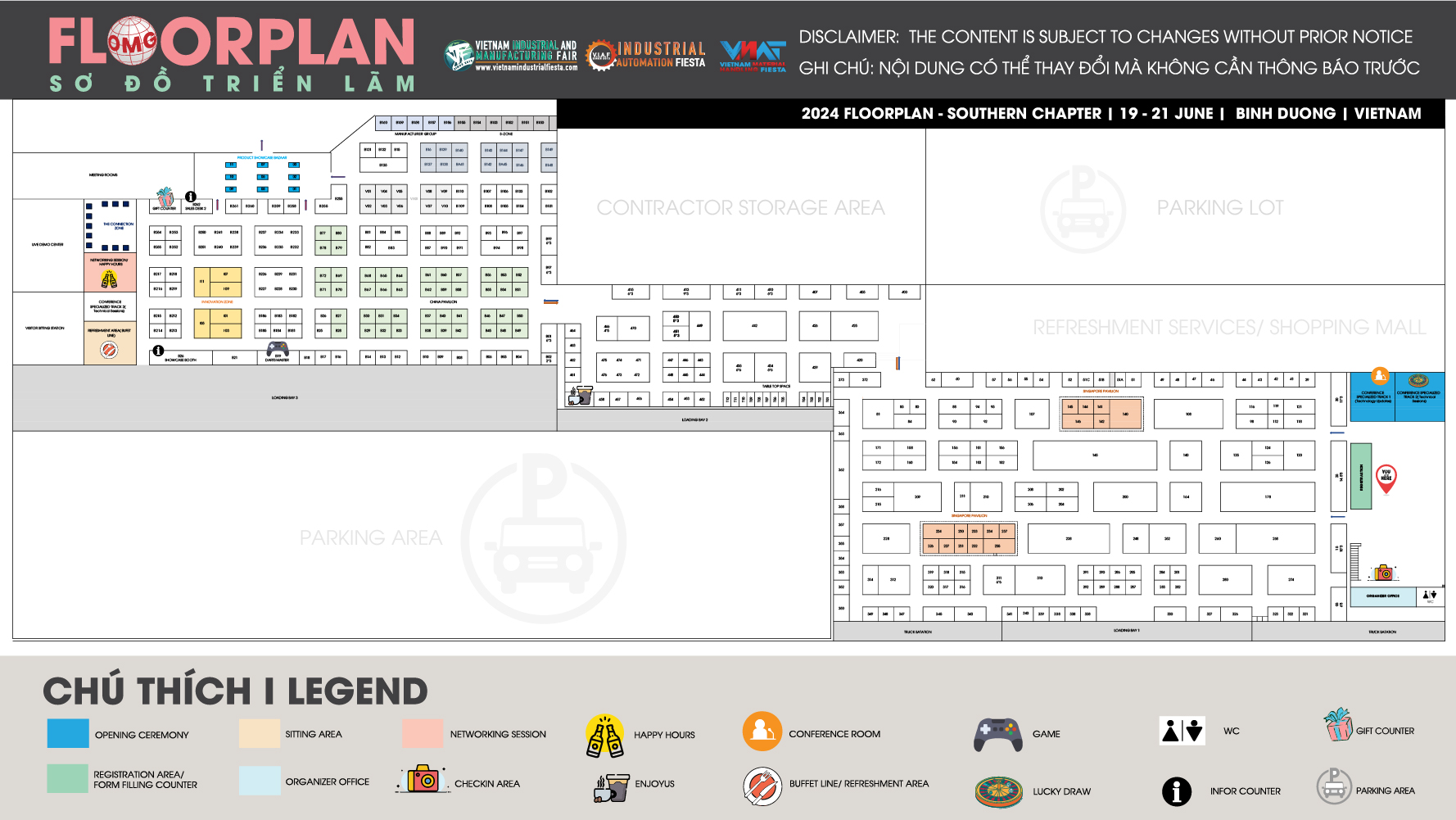 VIMF/VIAF/VMAT 2026 Binh Duong FOR EXHIBITOR Southern Chapter