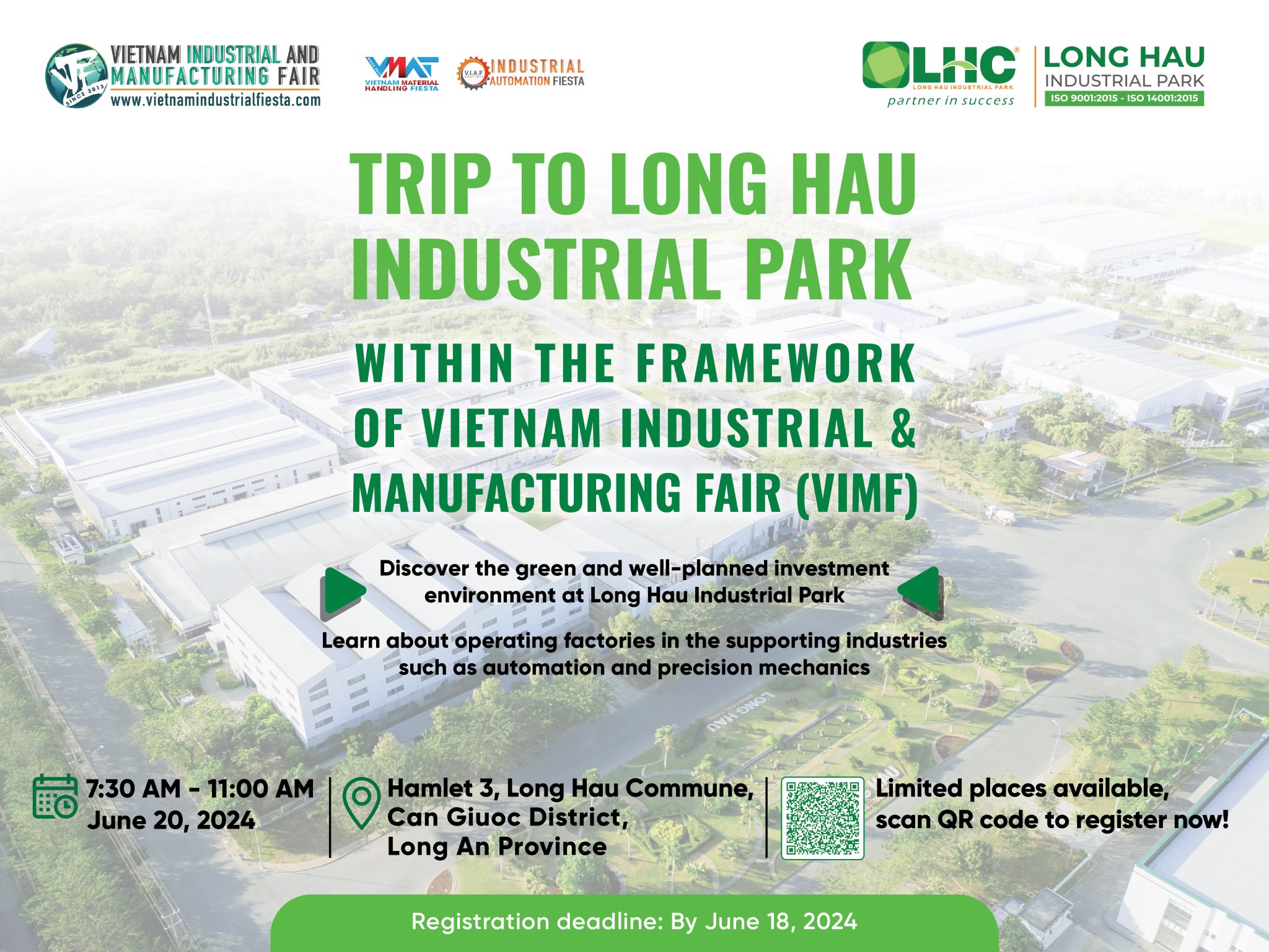"FACTORY VISIT TOUR" - Visiting Long Hau Industrial Park - Long An